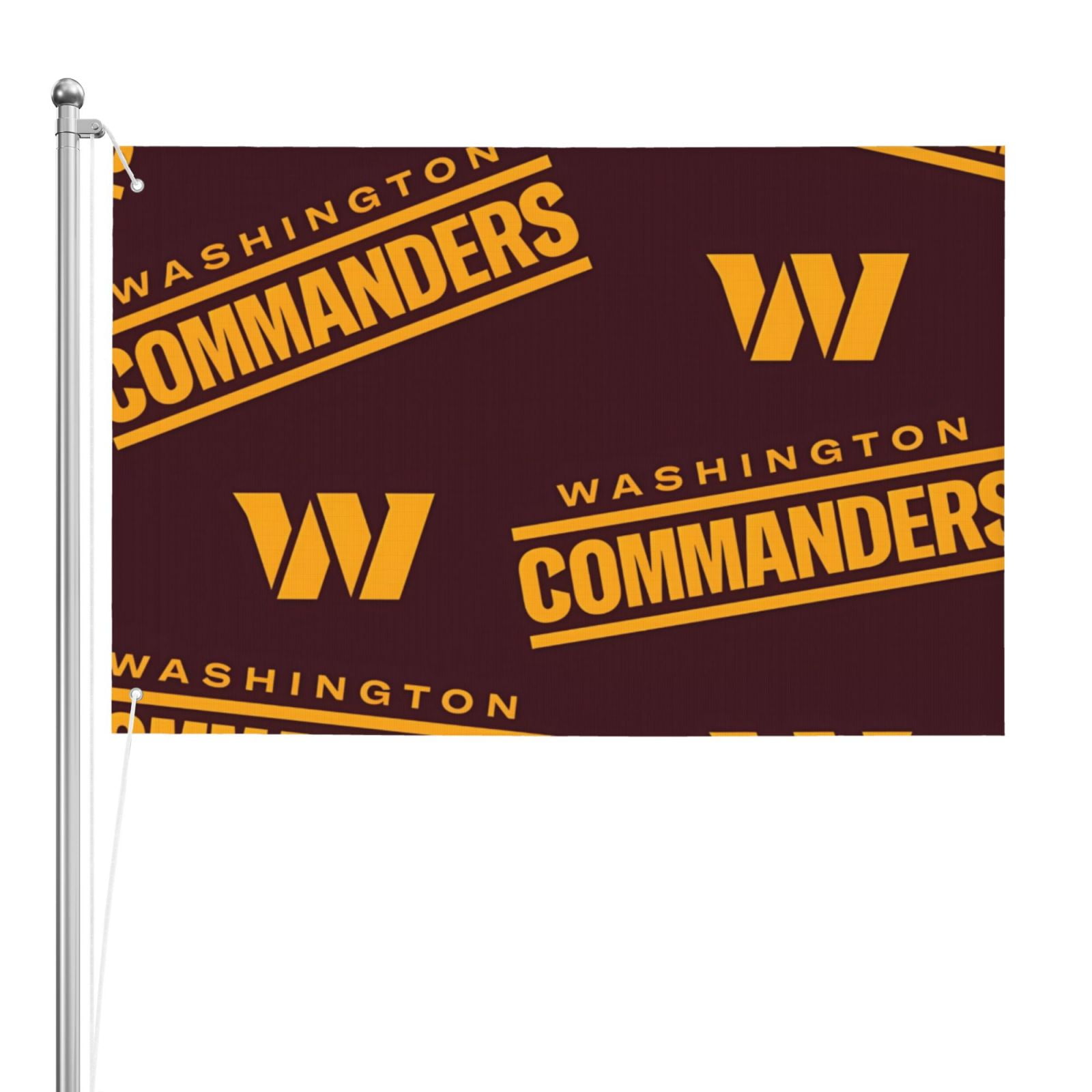 Commanders_Redskinss Three Layer personalized Double Sided Flag ...