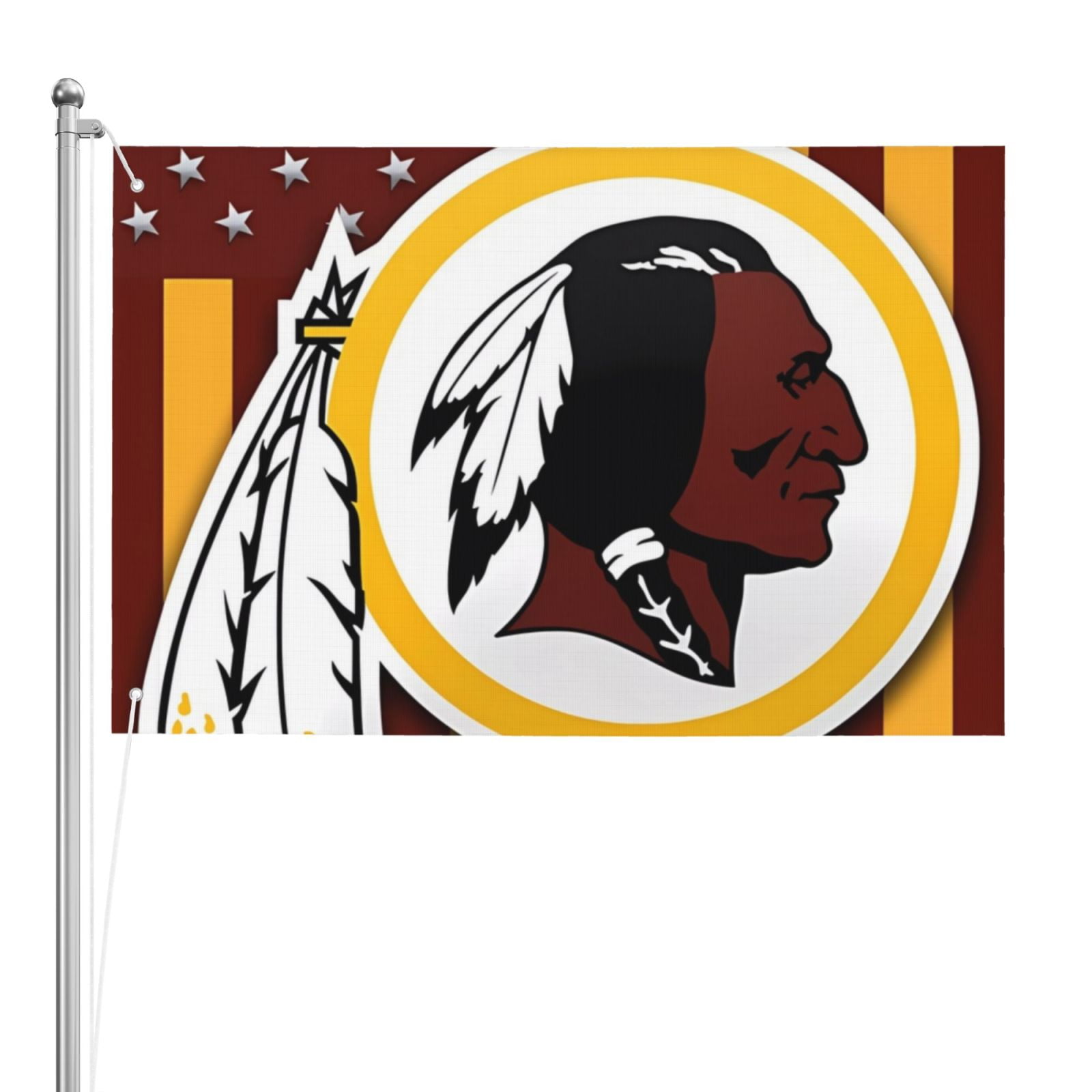 Commanders_Redskinss Three Layer personalized Double Sided Flag ...