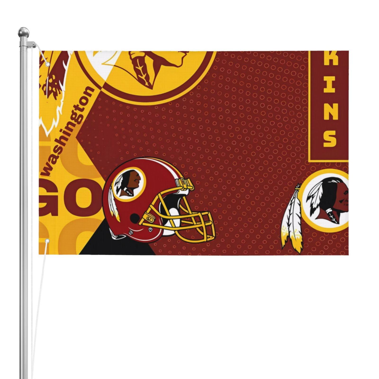 Commanders_Redskinss Three Layer personalized Double Sided Flag ...
