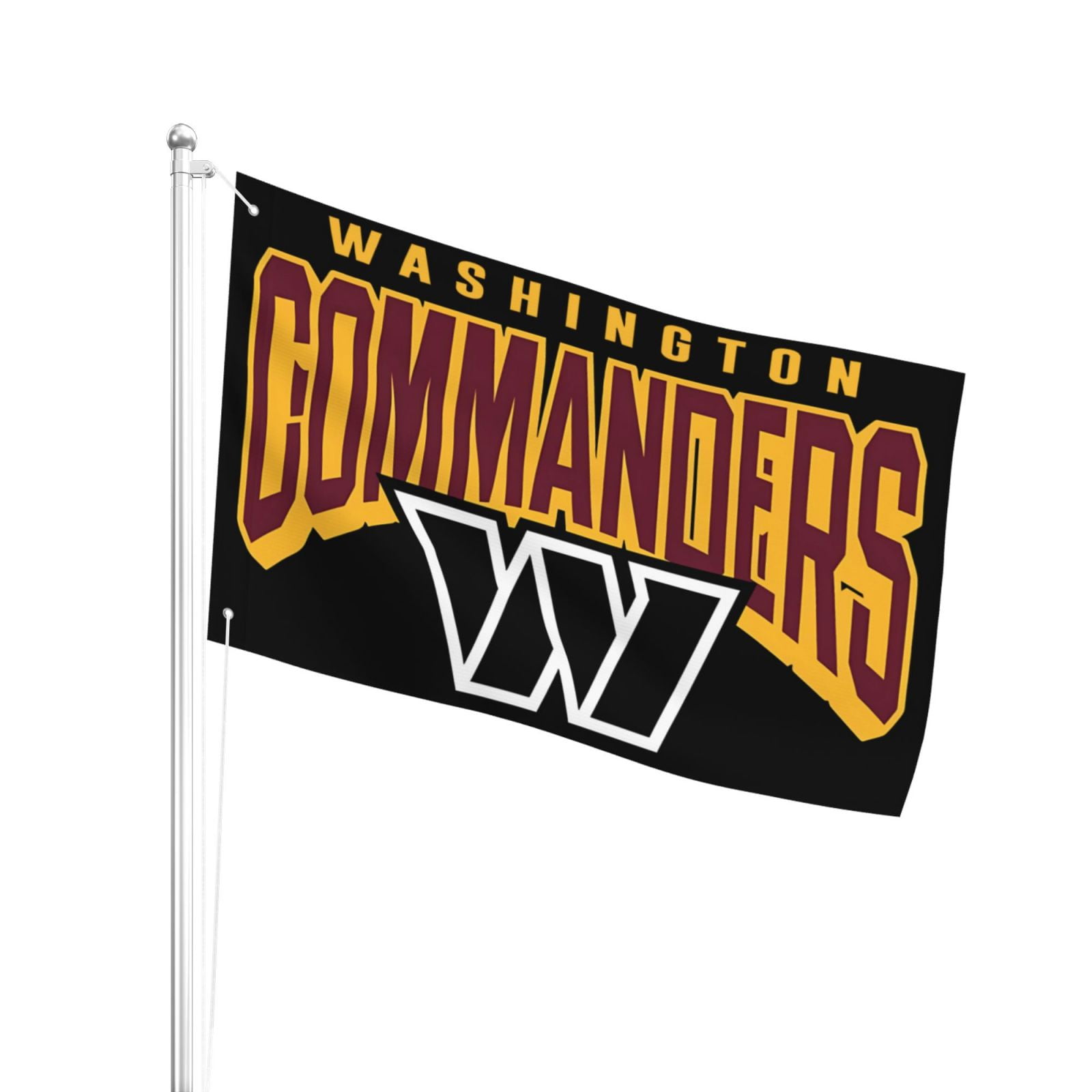 Commanders_Redskinss Three Layer personalized Double Sided Flag ...