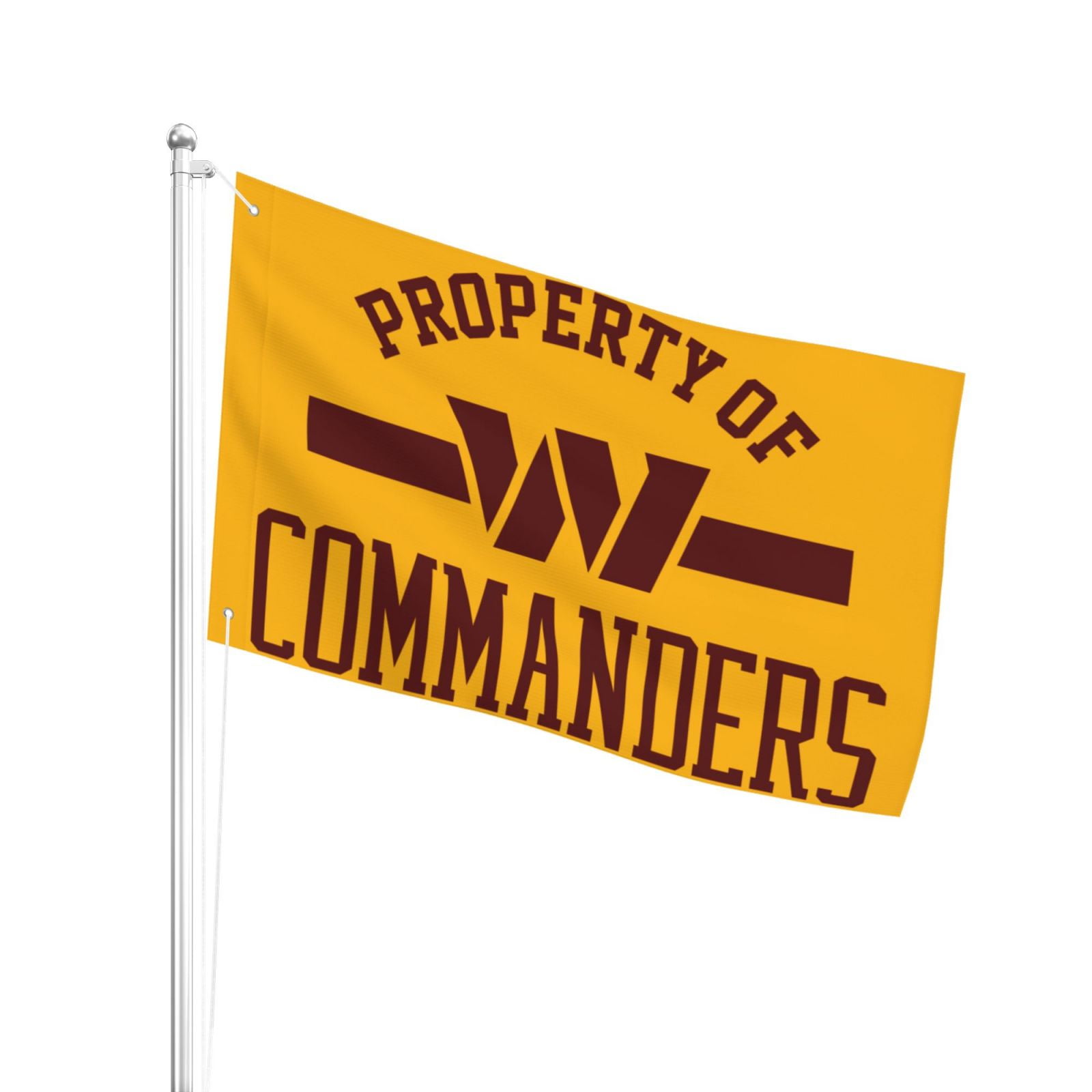 Commanders_Redskinss Three Layer personalized Double Sided Flag ...