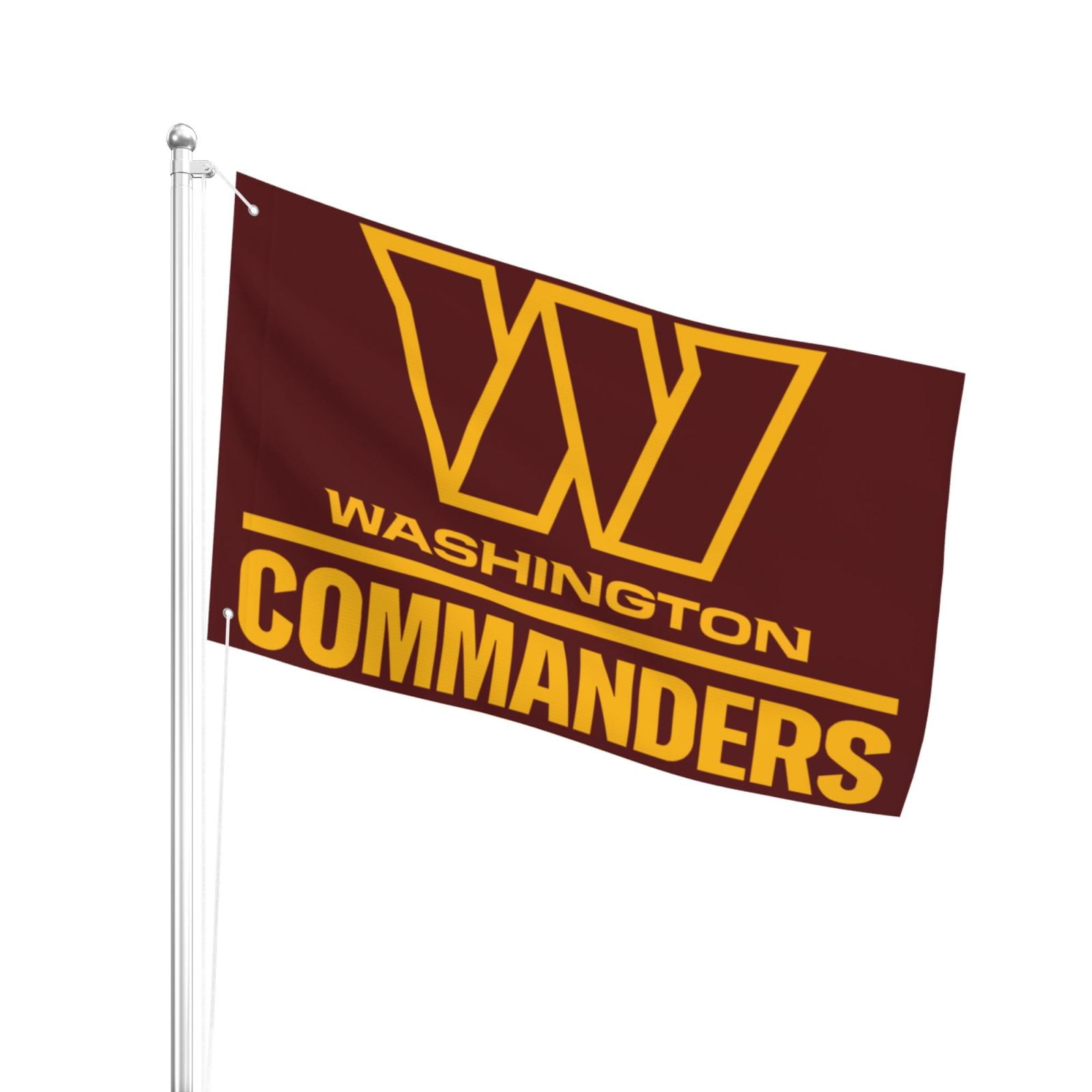 Commanders_Redskinss Three Layer personalized Double Sided Flag ...