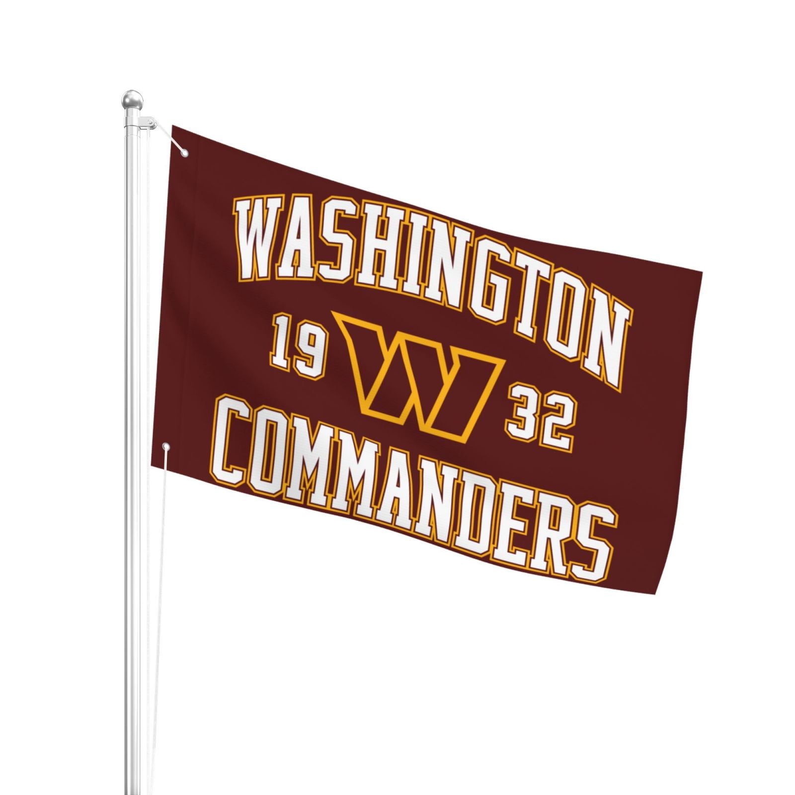 Commanders_Redskinss Three Layer personalized Double Sided Flag ...
