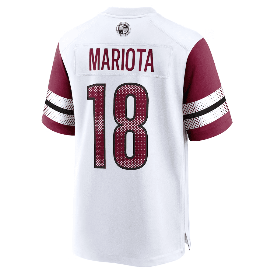 Commanders_Redskinss Youth Home Limited M_arcus_Mariota#18 Fans short sleeve Pl_ay_er World ...