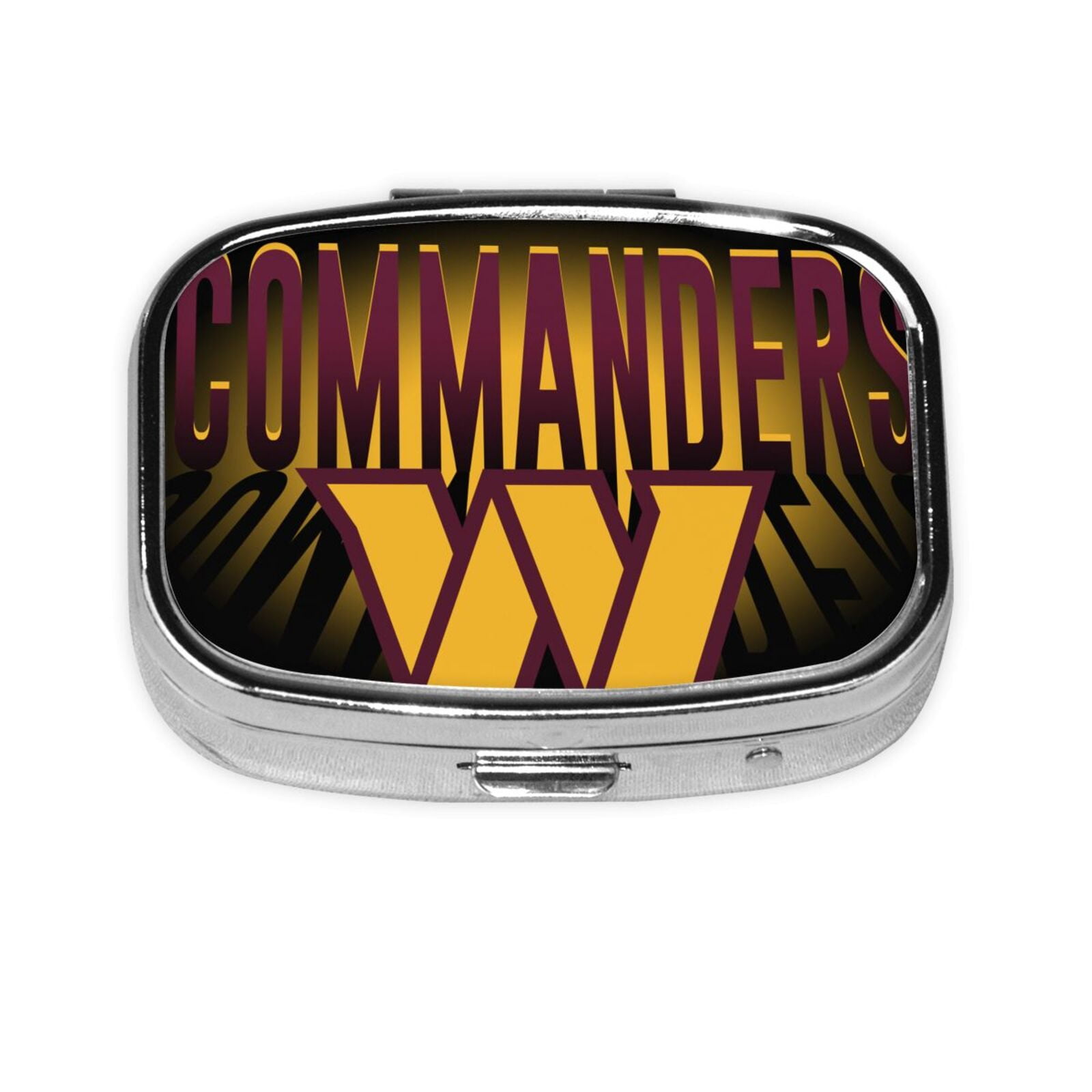 Commanders_Redskinsss Square Pill Box Mini medicine box Vitamin ...