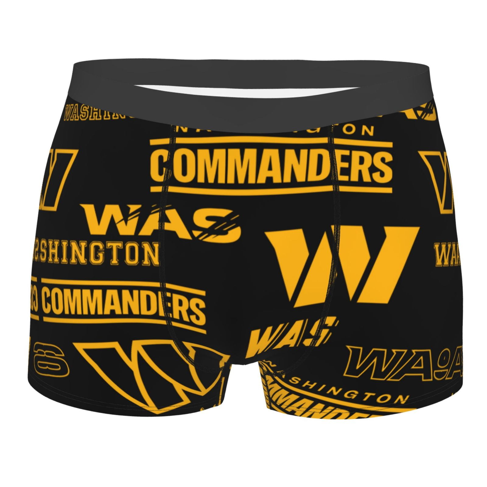 Commanders Sports Theme Men Teen Boys Boxer Briefs (S-XXL) Fun Boxers ...
