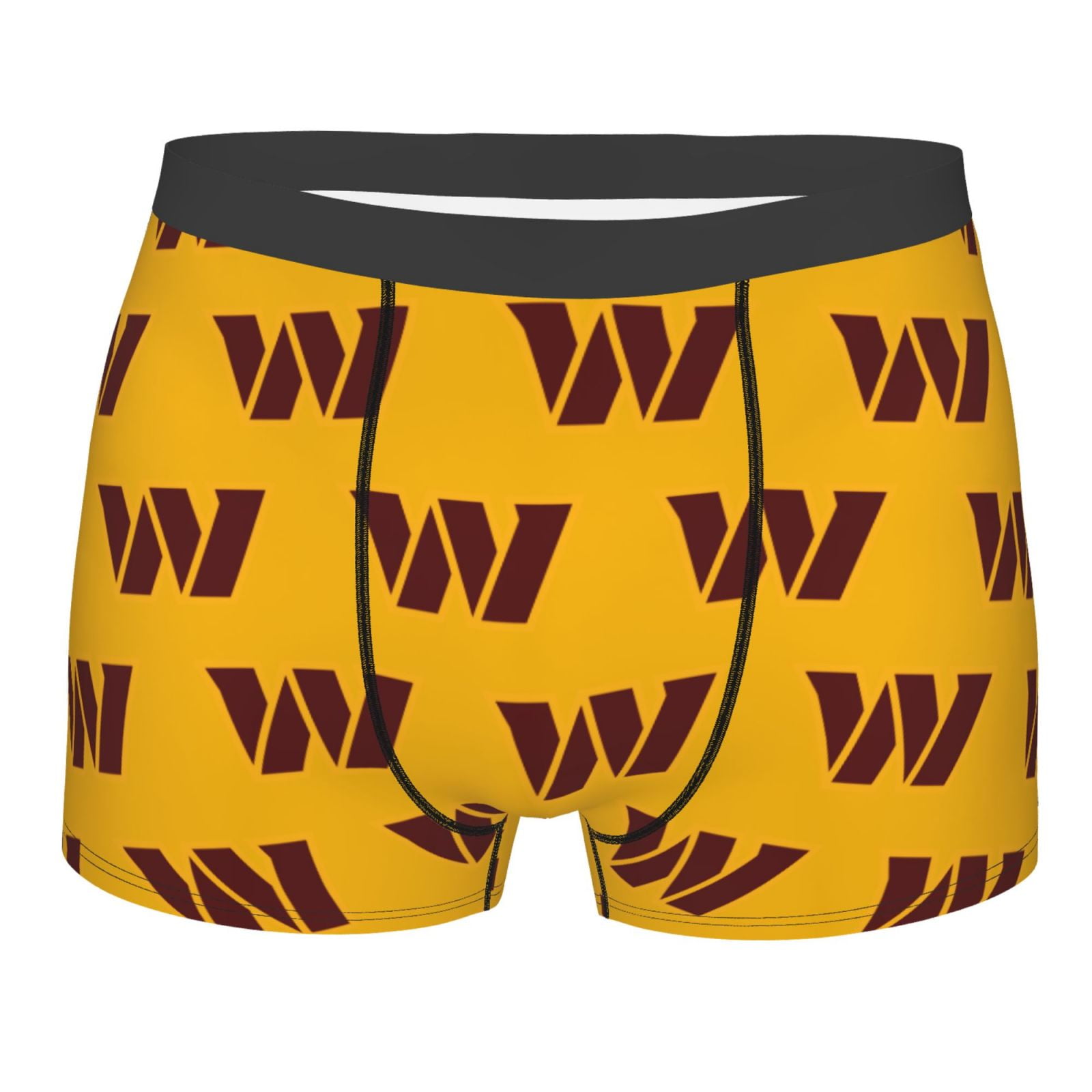 Commanders Sports Theme Men Teen Boys Boxer Briefs (S-XXL) Fun Boxers ...