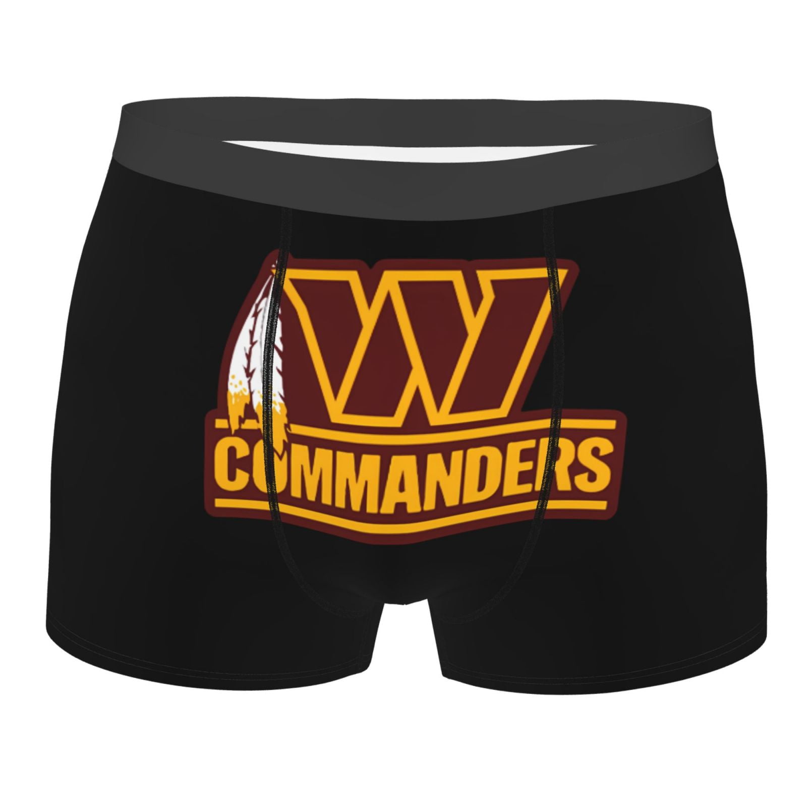 Commanders Sports Theme Men Teen Boys Boxer Briefs (S-XXL) Fun Boxers ...