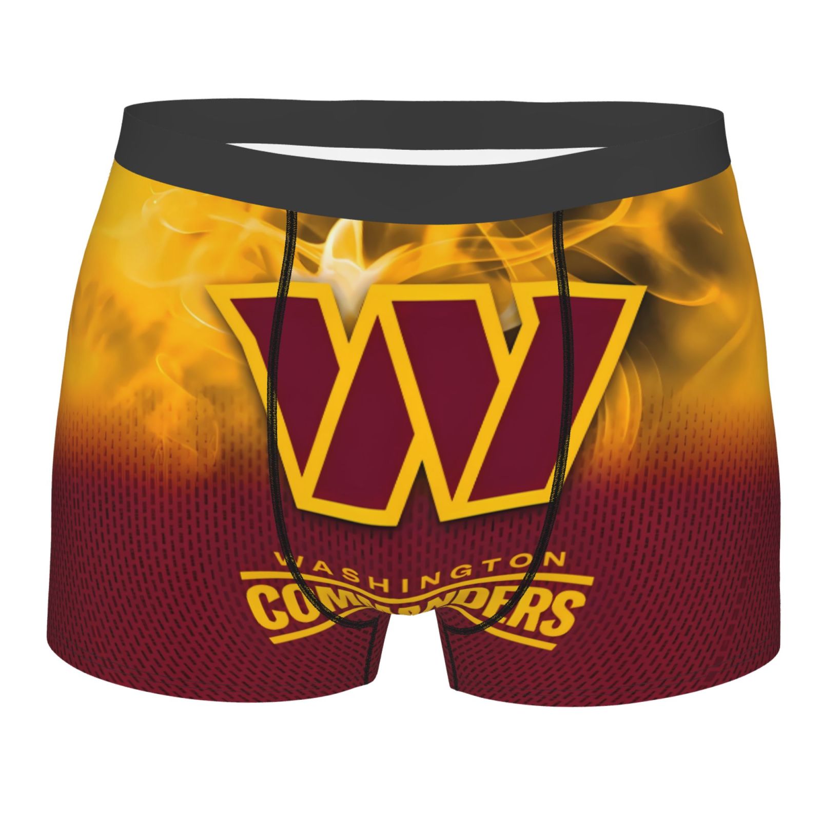 Commanders Team Men's Boxer Briefs American Football Customized Briefs ...