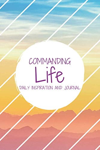 Pre-Owned Commanding Life Daily Inspiration and Journal | Simple Daily ...