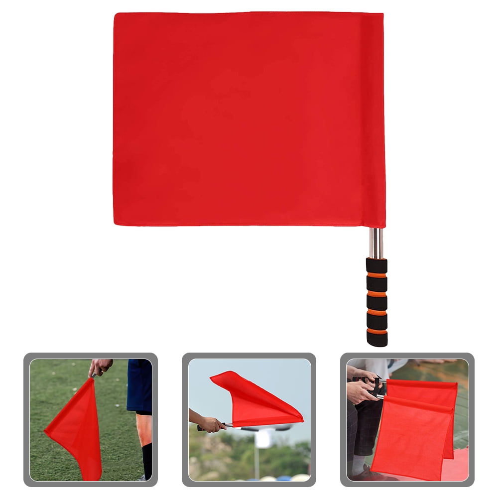 Commanding Referee Flag Signal Flag Hand Waving Flag for Game Match ...
