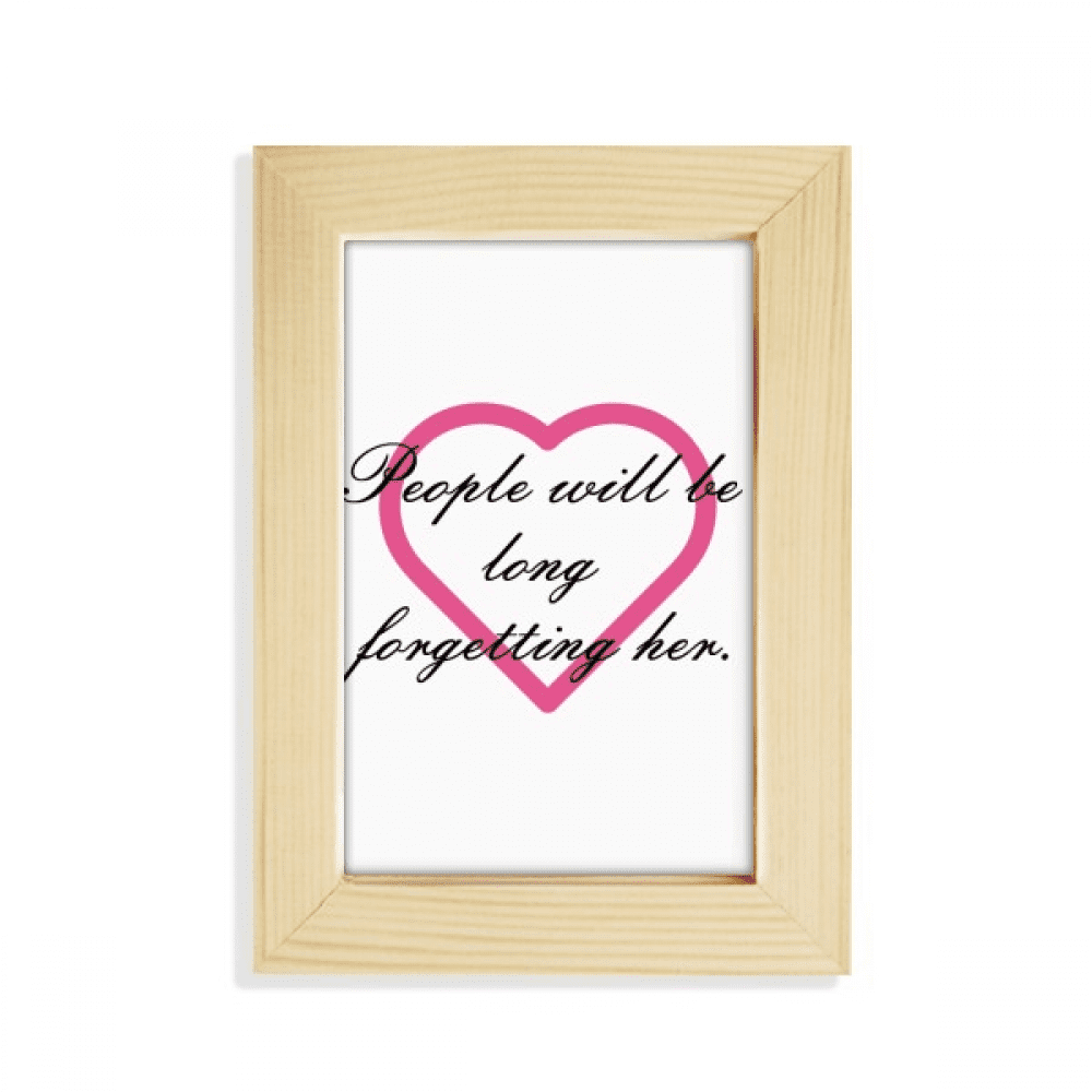 Commemorate Forgetting English Feelings Desktop Display Photo Frame ...