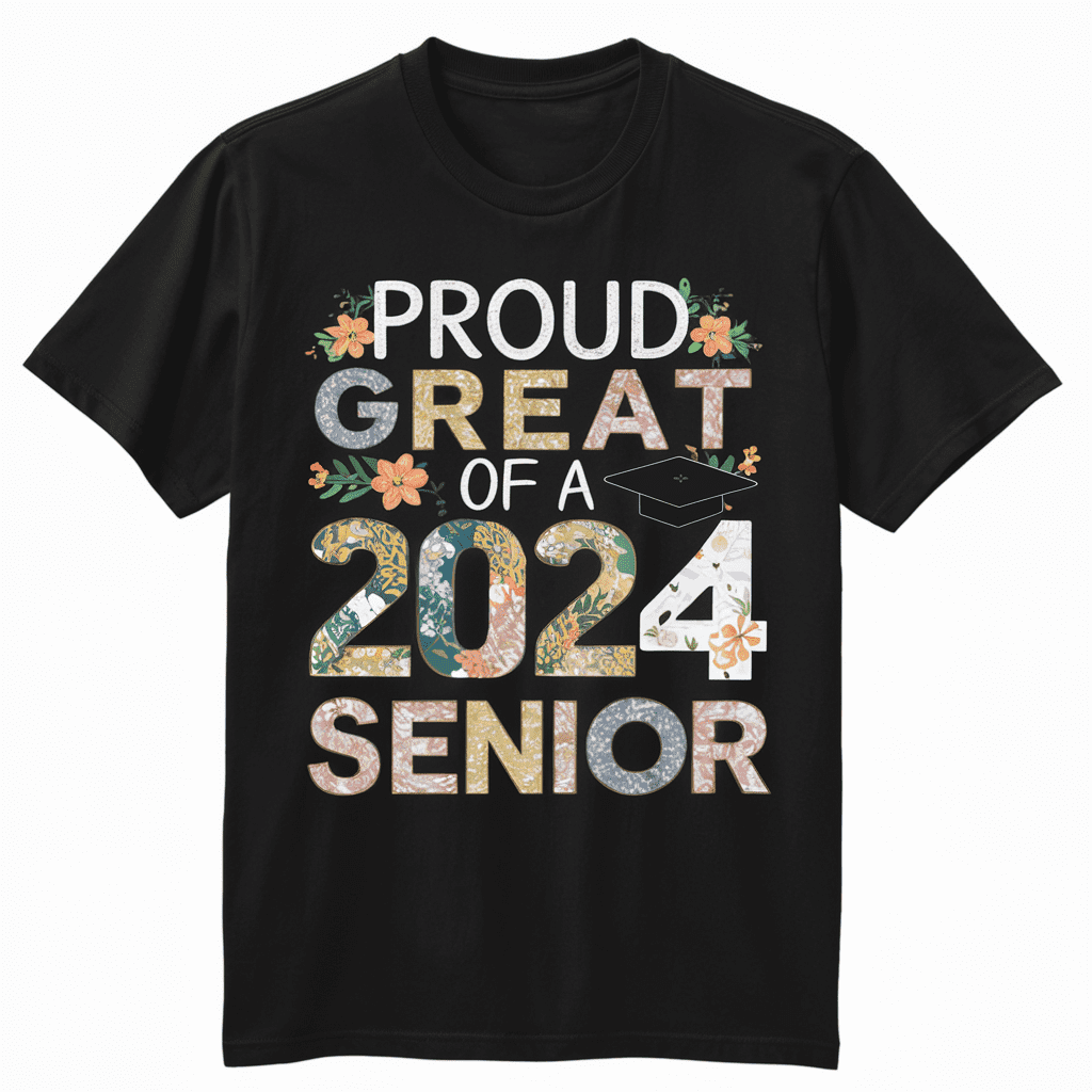 Commemorative Class of 2024 Proud Parent Graduation Tee - Walmart.com