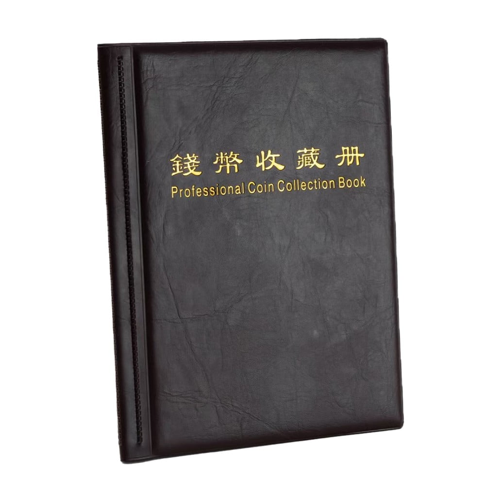 Commemorative Coin Collection Album,Round Box Storage for 36 Coins,PVC ...