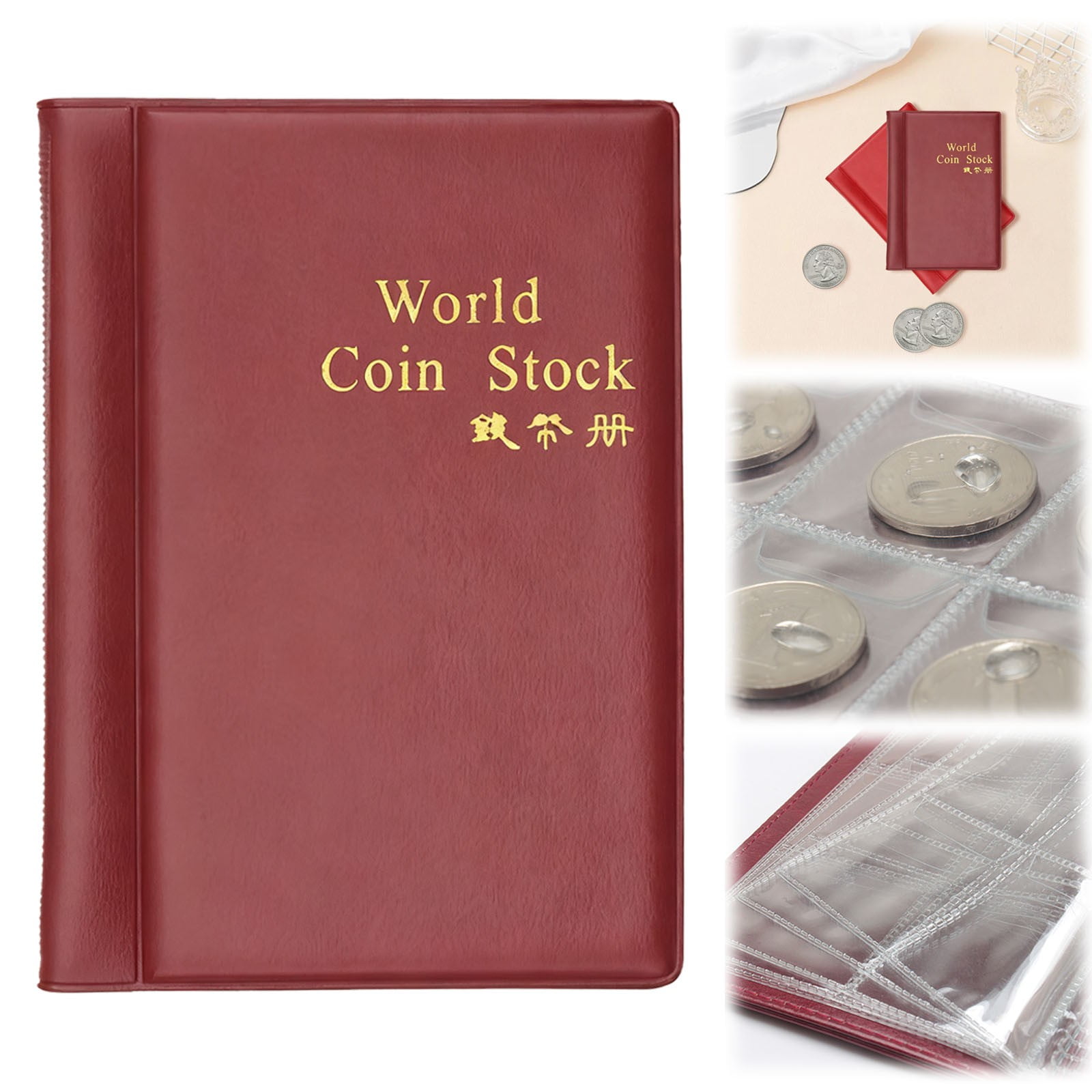 Commemorative Coins Protection And Collection Album (Date Red)/ Pockets ...