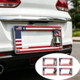 Commemorative License Plate Frame for Independence Day - Patriotic USA ...