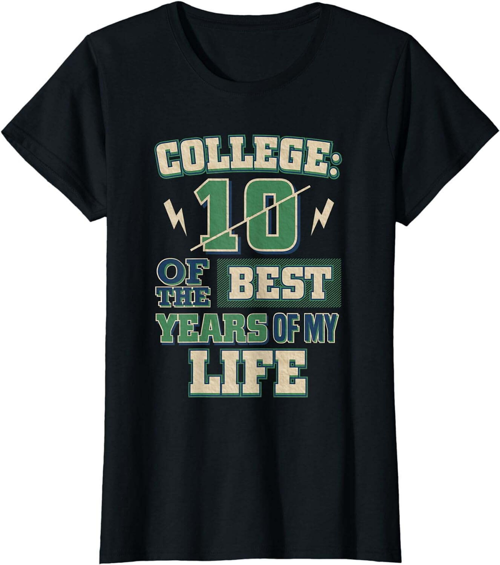 Commence Your College Triumphs with this Colorful Graduation Tee ...