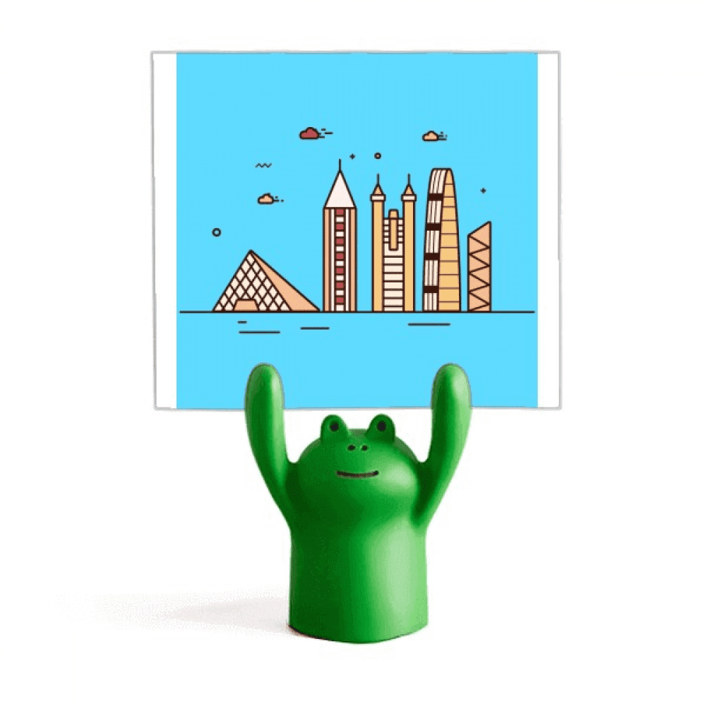 Commerce City Central Animation Memo Holder Cartoon Animal Frog Stand ...