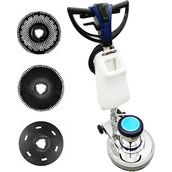 Commercial 18" Commercial and Industrial Floor Scrubber Buffer Heavy ...