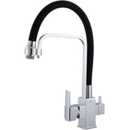 Lefton Rotatable Bathroom Faucet with Temperature Display (Batteries ...