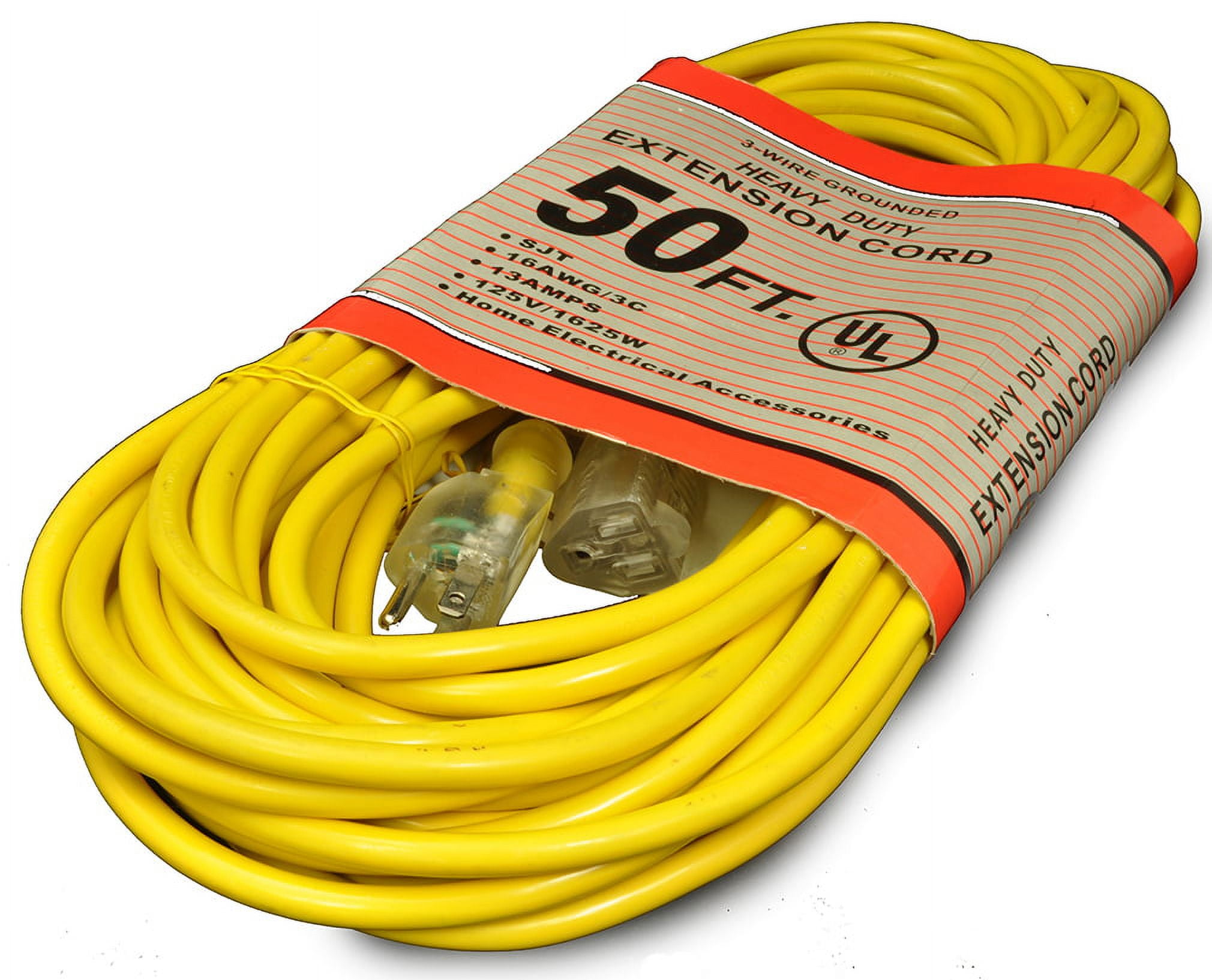 Commercial 50 Feet Hospital Grade Vacuum Cleaner Extension Cord ...