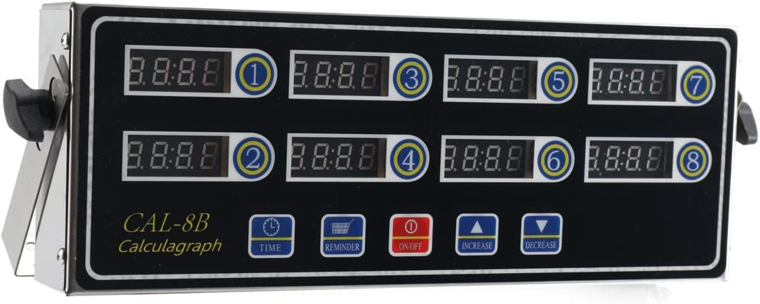 Commercial 8 Channel Kitchen Timer Restaurant Digital Timers for ...
