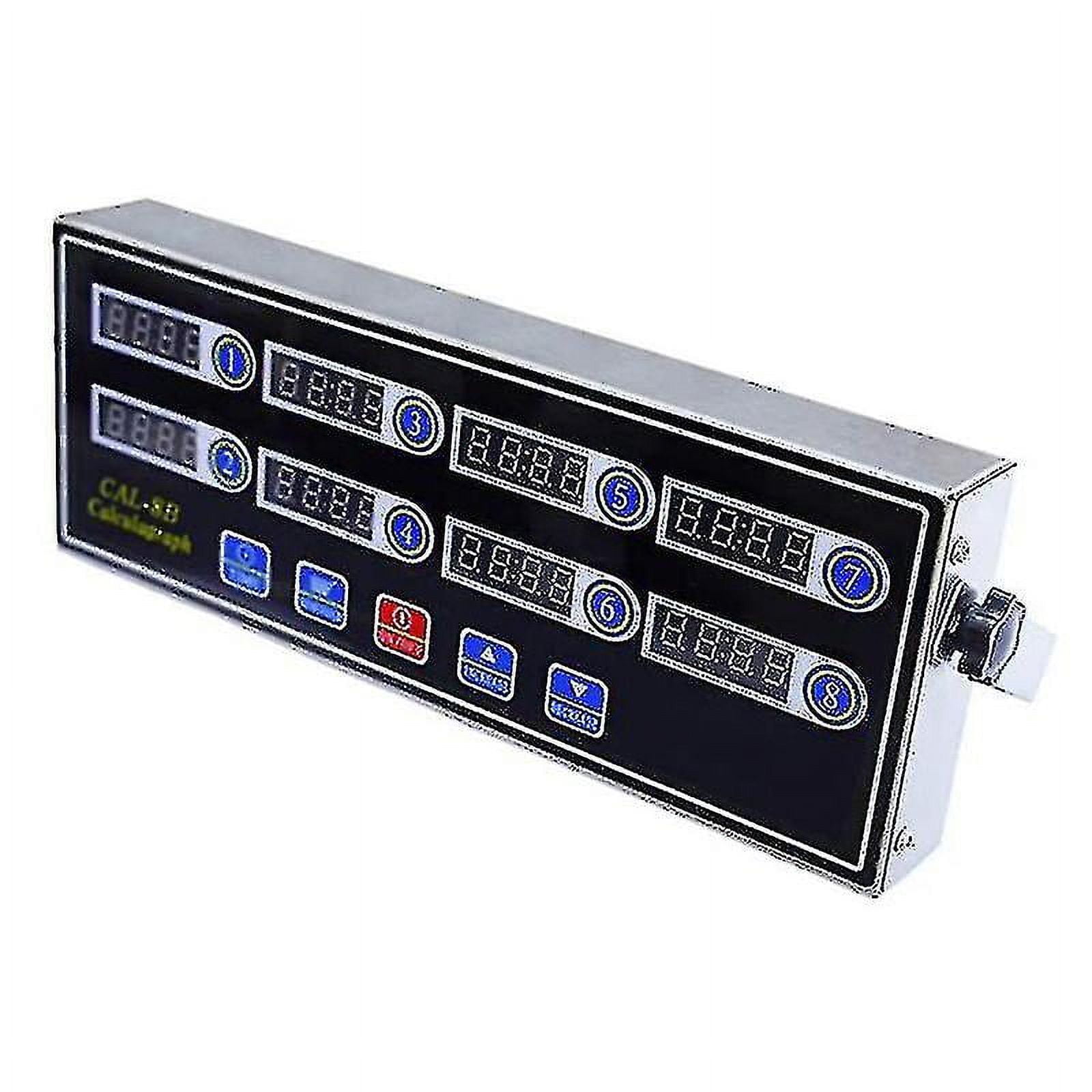 Commercial 8 Channels Digital Kitchen Timer, Stainless Steel ...