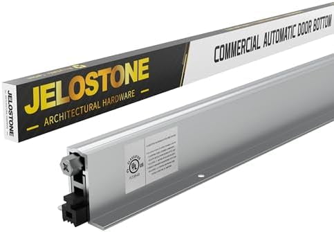 Commercial Automatic Door Bottom, Mill Finish, 9/16" W x 36" L x 1-3/8 ...