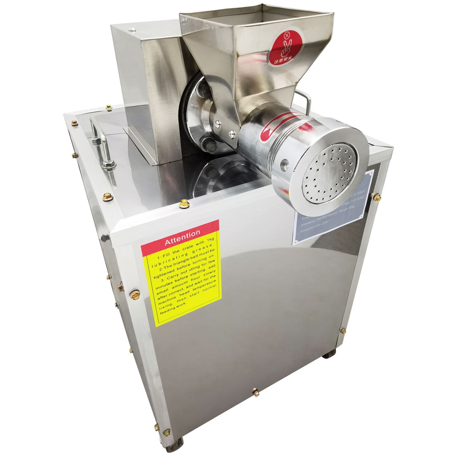 Commercial Automatic Pasta Making Machine Penne Macaroni Conchiglie ...