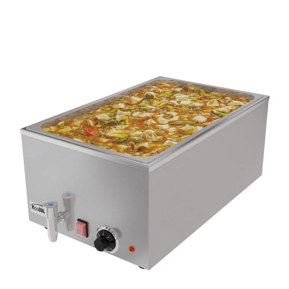 TECHTONGDA Electric Commercial Bain-marie Buffet Food Warmer Steam ...