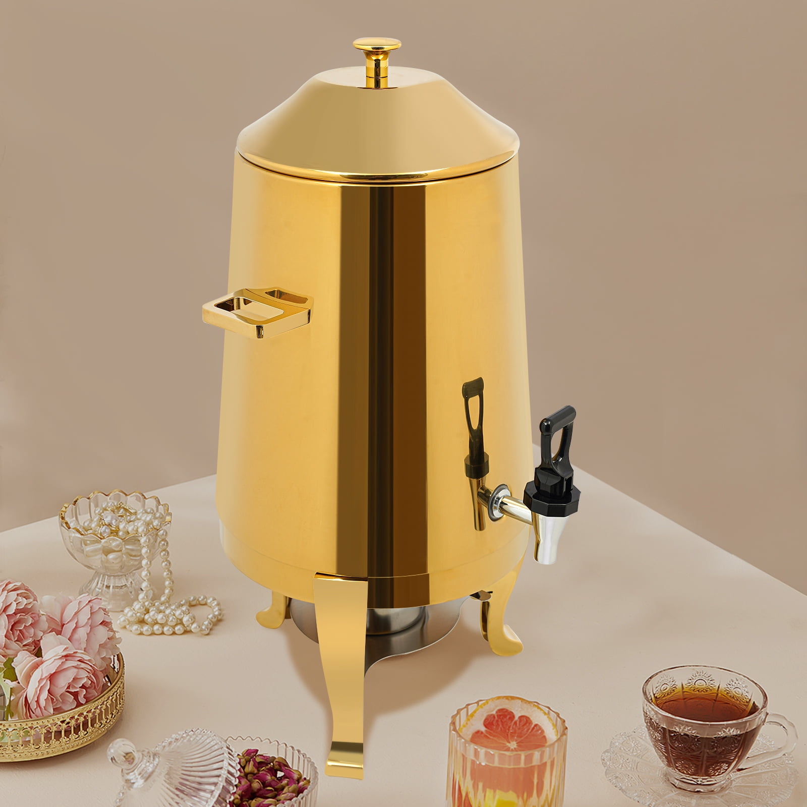 Commercial Beverage Dispenser, 13L/3.43Gal Insulated Drink Server ...