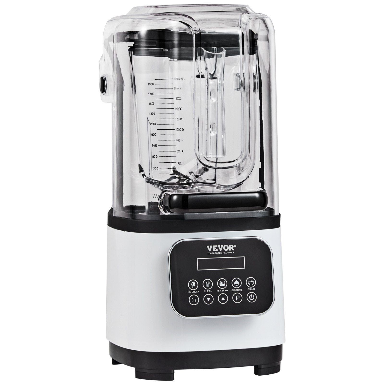 Commercial Blender with 68oz Large Capacity Jar, 9-Speed Stainless ...