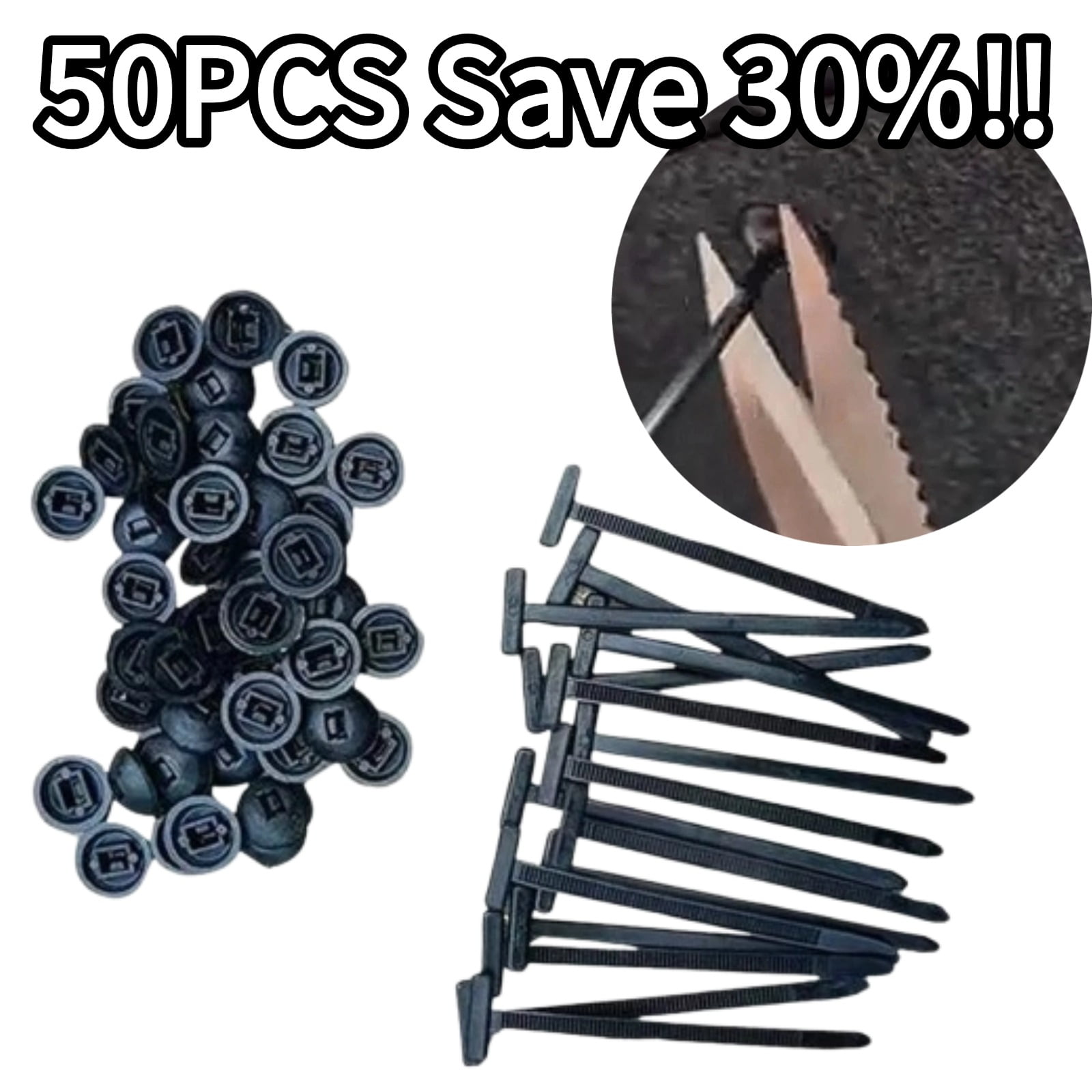 Commercial Cable Management Kit - Flame Retardant Nylon Straps for Data ...