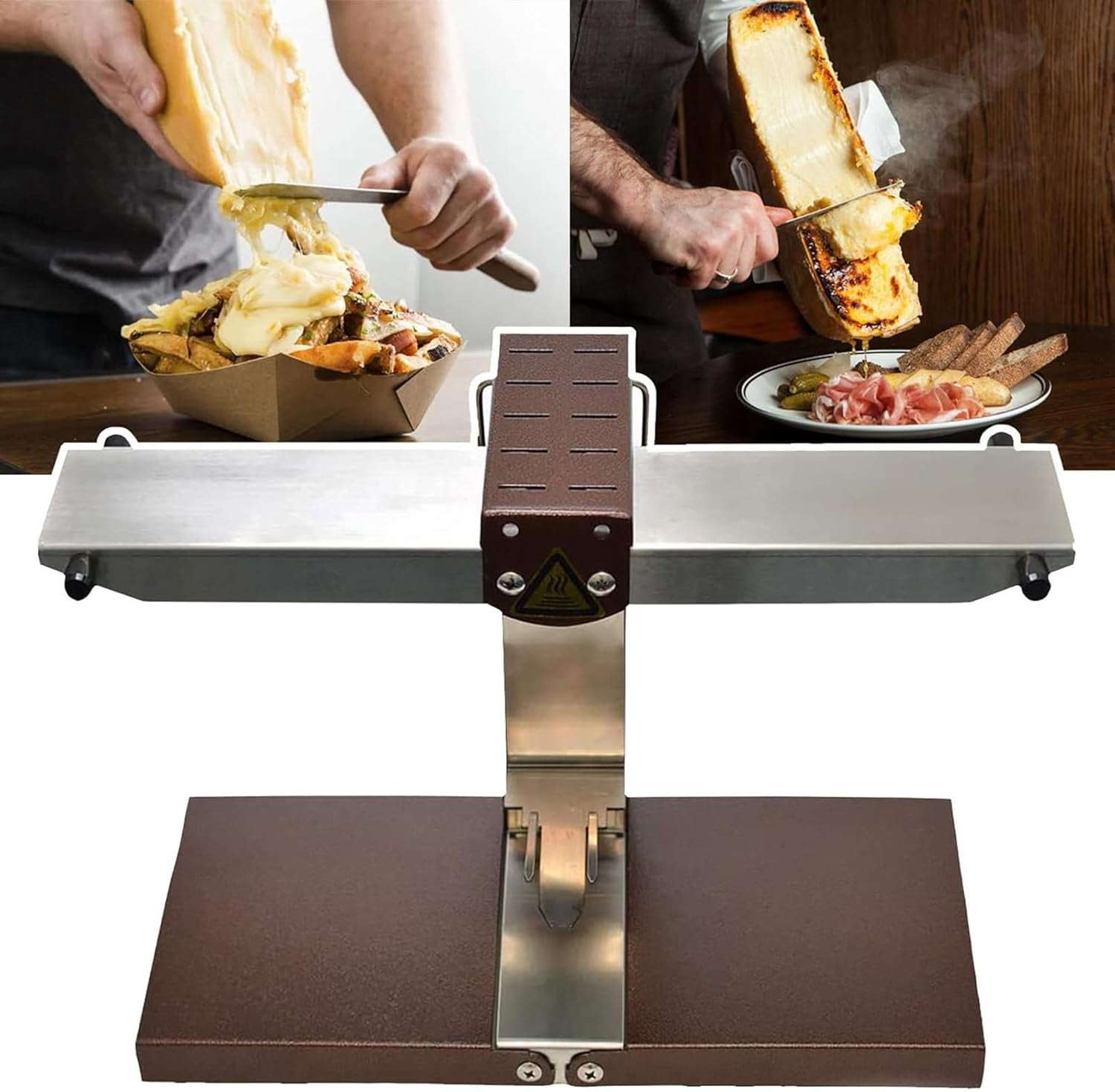Commercial Cheese Melter Machine,Adjustable 900W Electric Raclette ...