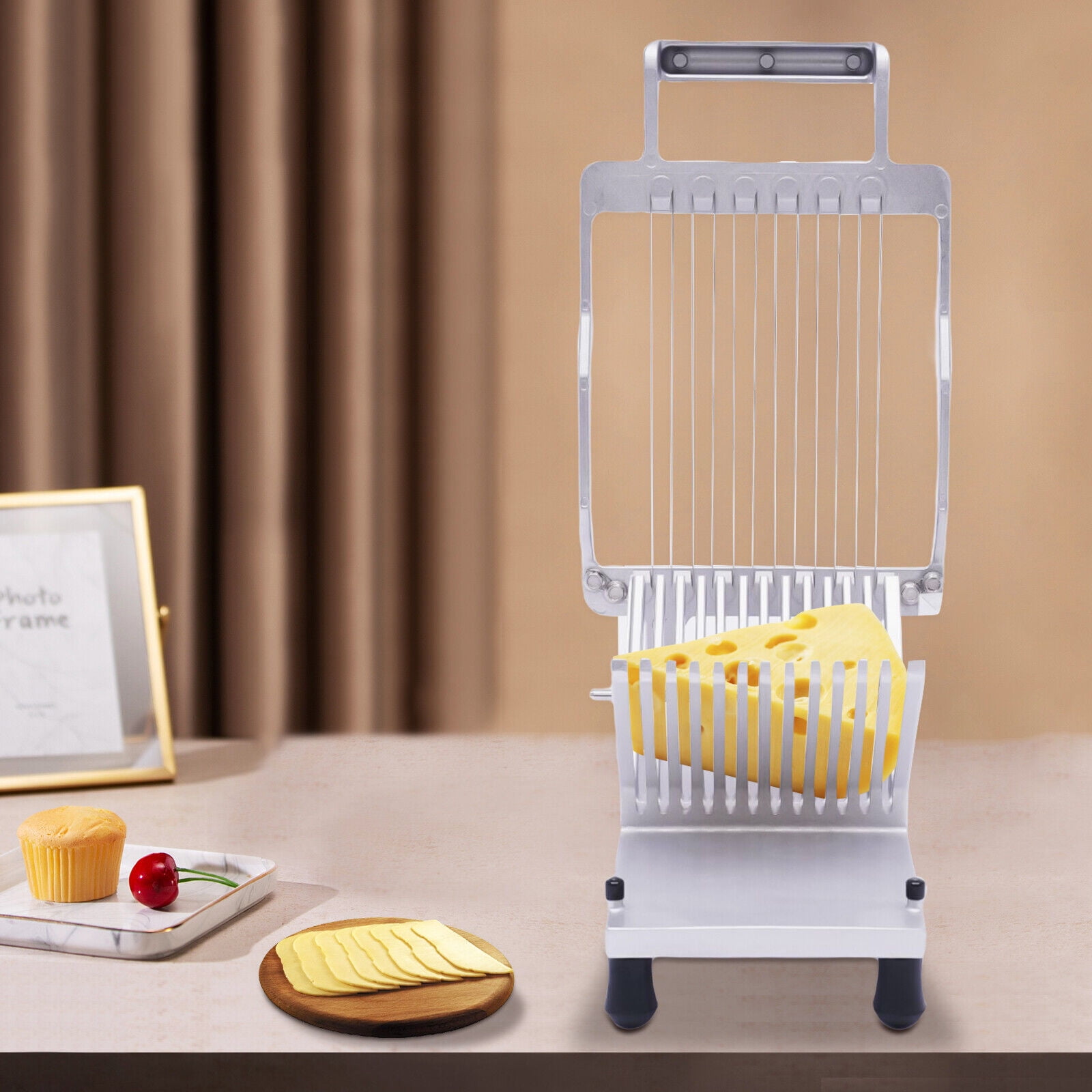 Commercial Cheese Slicer Aluminum Alloy Wire Professional Toast Cutting ...