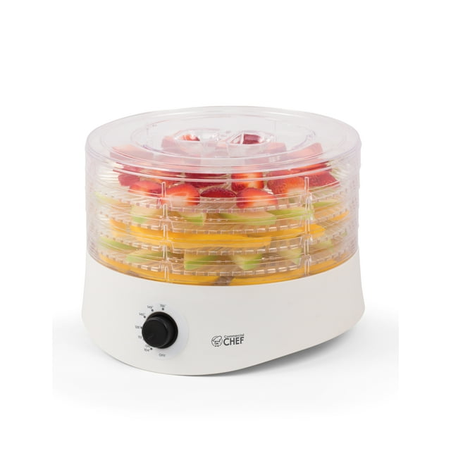 Commercial Chef Electric Food Dehydrator, Jerky Maker Machine with 5 ...
