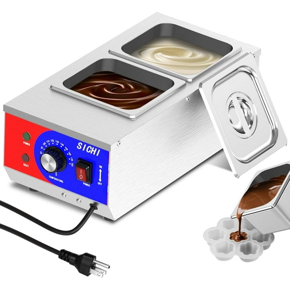 Commercial Chocolate Tempering Machine - Chocolate Melting Machine w/ 7 ...