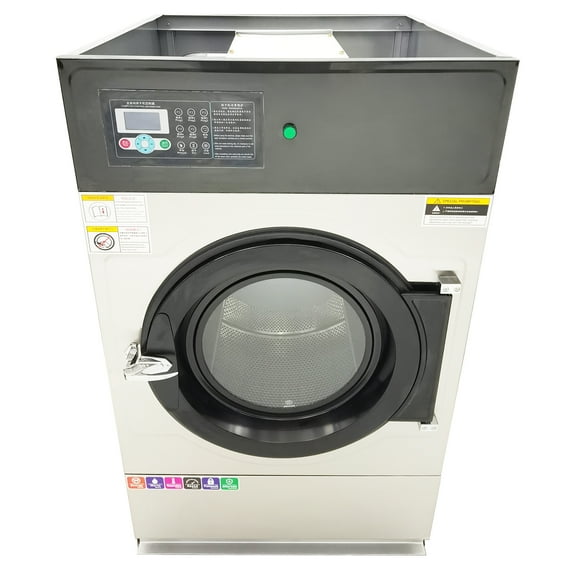Commercial Clothes Dryer Automatic Laundry Dryer Machine 220V 3-Phase ...