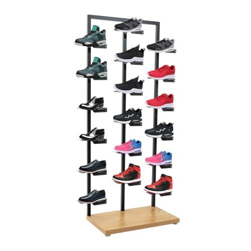 Commercial Clothing Store Shoe Rack,Free Standing Shoe Display Rack for ...