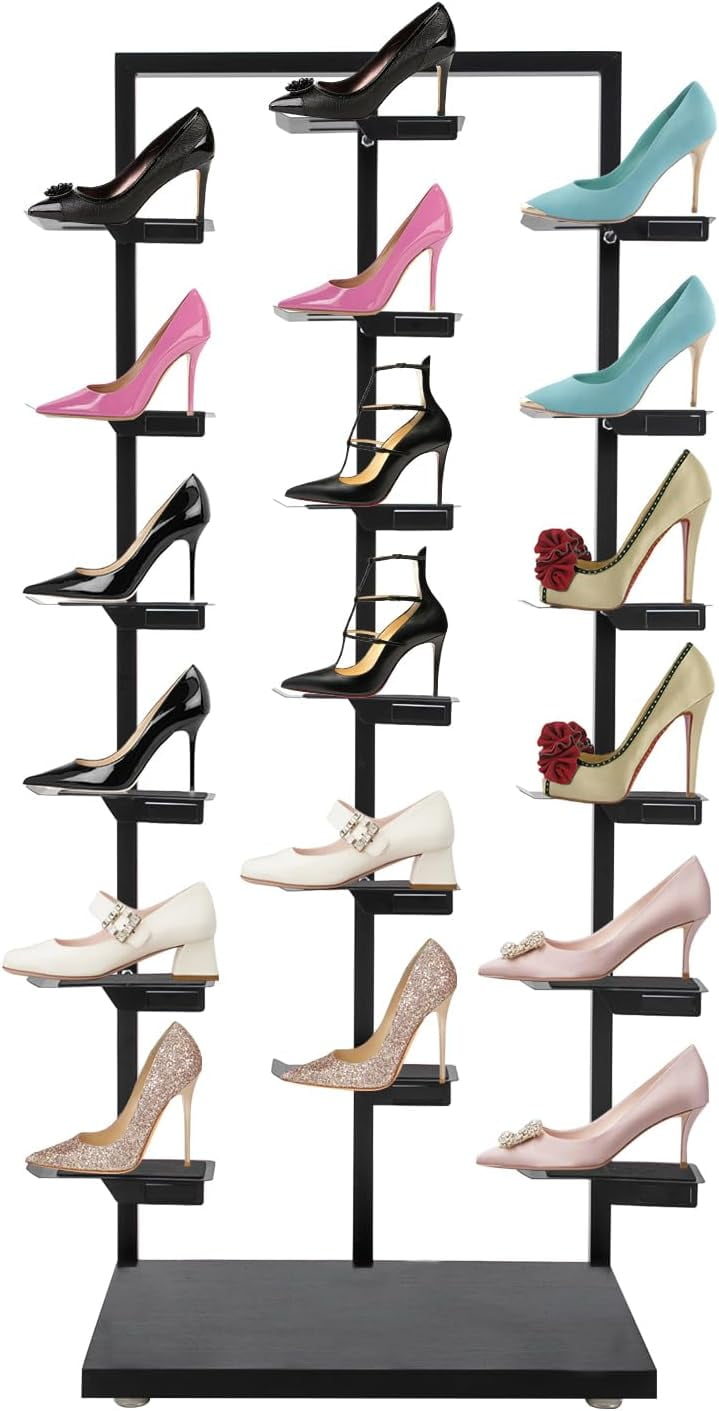 Commercial Clothing Store Shoe Rack, Retail Boutique Shoe Display Shelf ...