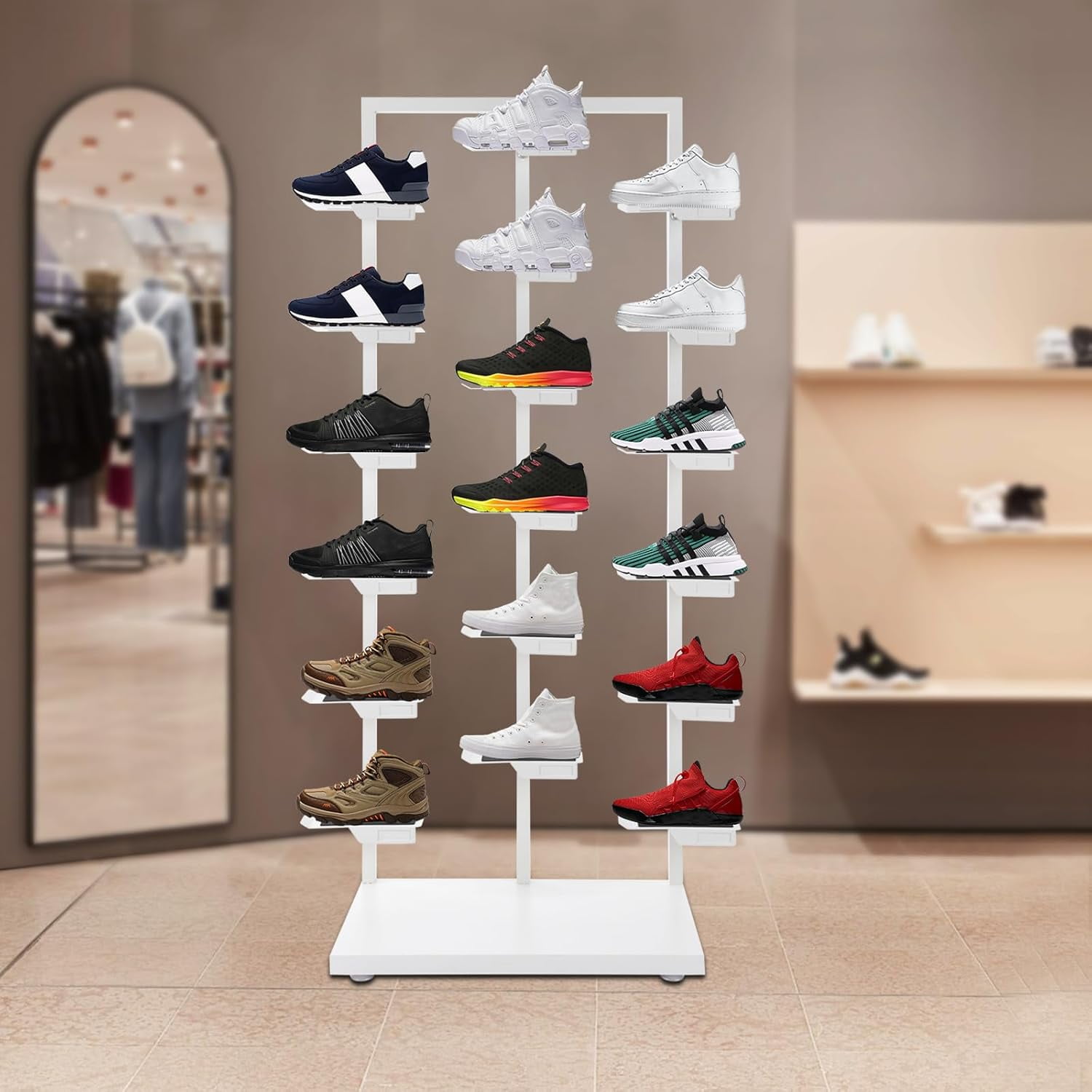 Commercial Clothing Store Shoe Rack,Retail Boutique Shoe Display Shelf ...
