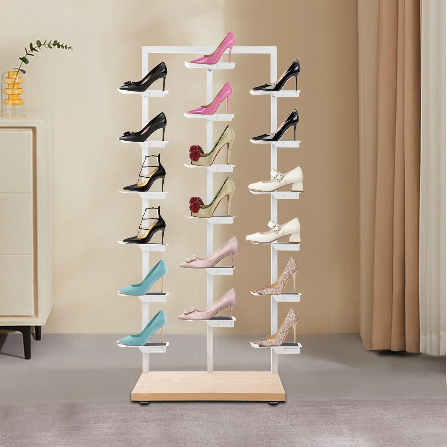 Commercial Clothing Store Shoe Rack,Retail Boutique Shoe Display Shelf ...