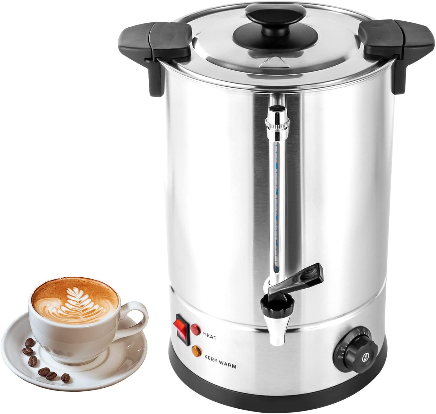 Commercial Coffee Urn Stainless Steel Coffee Dispenser Coffee Maker ...