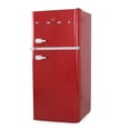 Commercial Cool CCRRD45HR Retro 4.5 Cubic Feet cu. ft. Freestanding ...
