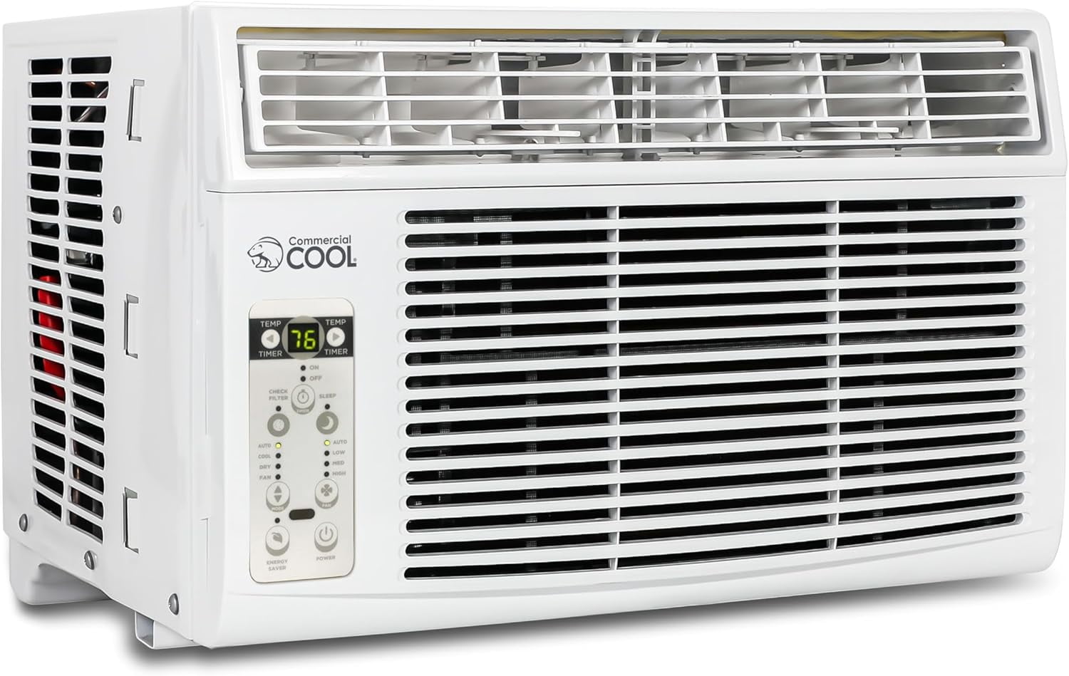 Commercial Cool Window Air Conditioner 8000 BTU, AC Window Unit Cools ...