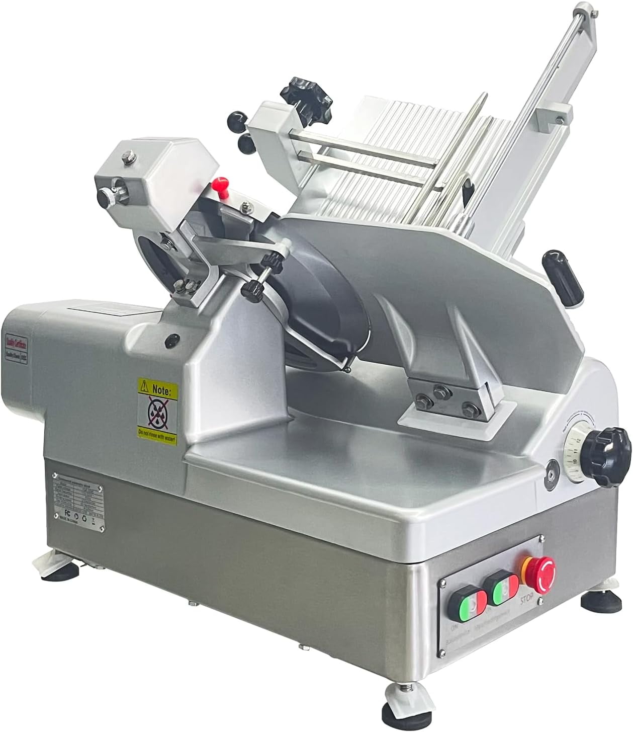 Commercial Countertop Automatic Electric Meat Slicer – 12-Inch ...