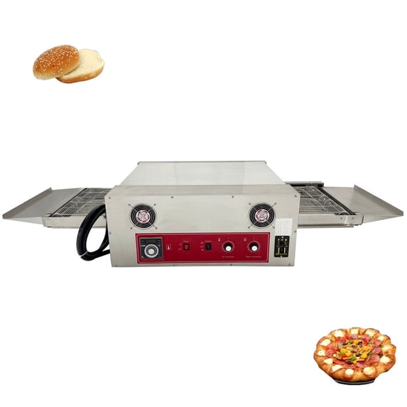 Commercial Countertop Baking Electric Oven 18'' Conveyor Pizza Oven ...