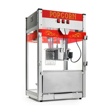 Commercial Popcorn Machine, 10 Ounce Kettle Stainless Steel Popcorn ...