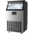 Commercial Crescent Ice Maker Machine – 120Lbs/24H High-Capacity, 26 ...