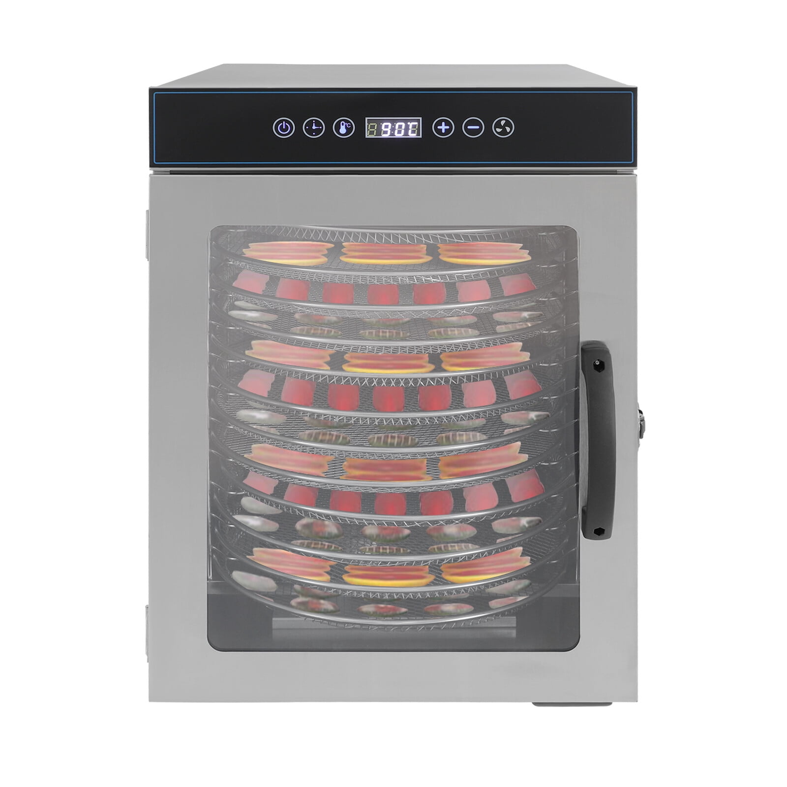 Commercial Dehydrator 12 Stainless Steel Trays Fruit Vegetable Food Dry ...